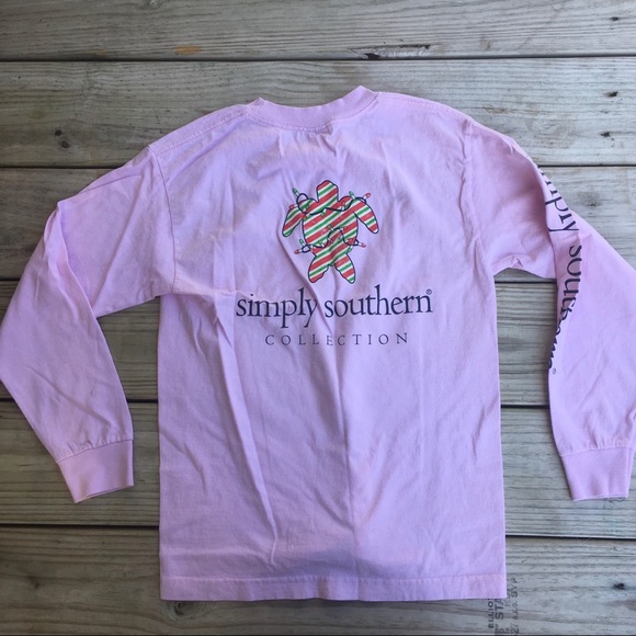 Simply Southern | Shirts & Tops | Simply Southern Christmas Crew Neck ...